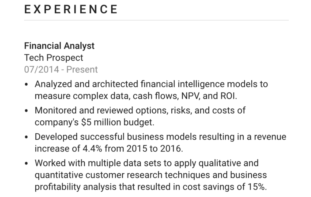 How to Write a Strong Resume (With Examples) - Braven